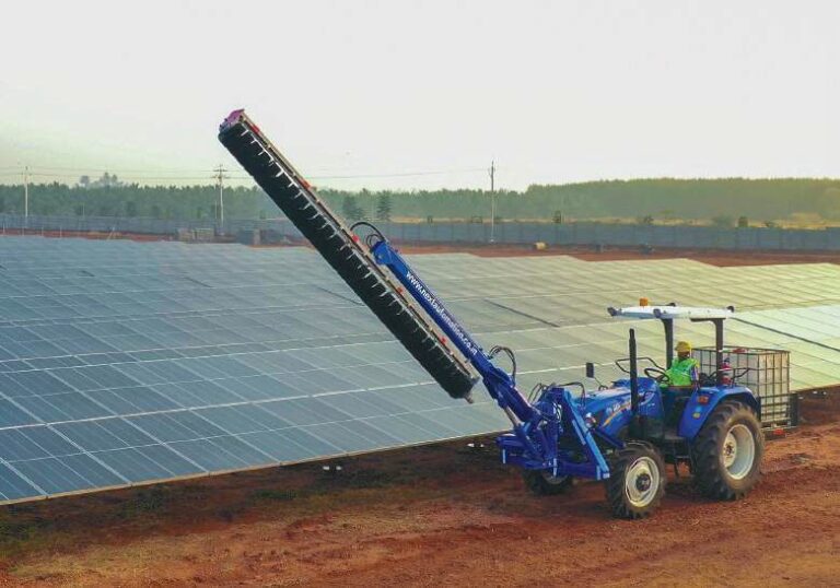 Solar Panel Cleaning System | Next Automation | DCS Techno